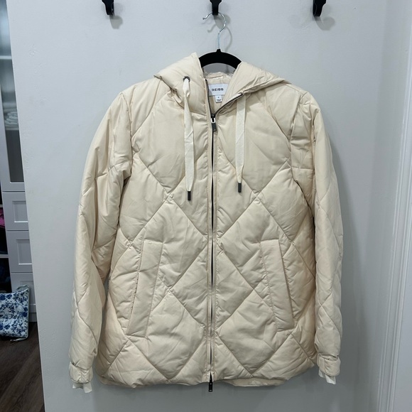 Reiss | Jackets & Coats | New Reiss Thea Diamond Quilted Parka Small ...